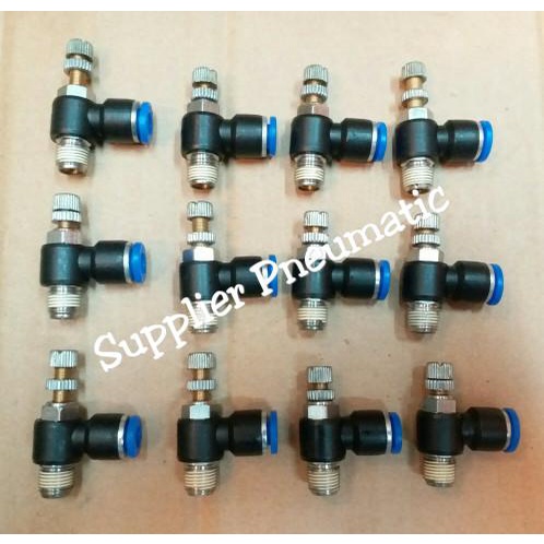 Jual Tools | Tubing Connector / Speed Control Pneumatic Drat 1/8 ...