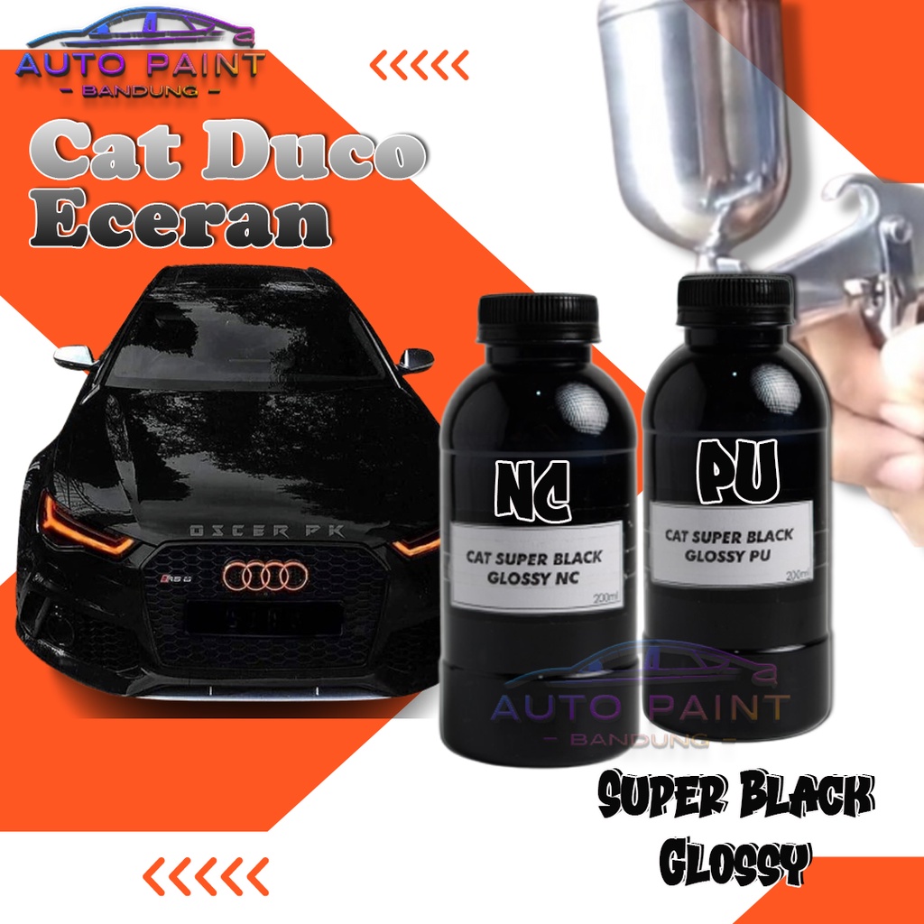 Jual CAT DUCO Super Black Glossy - HItam Glossy | Shopee Indonesia