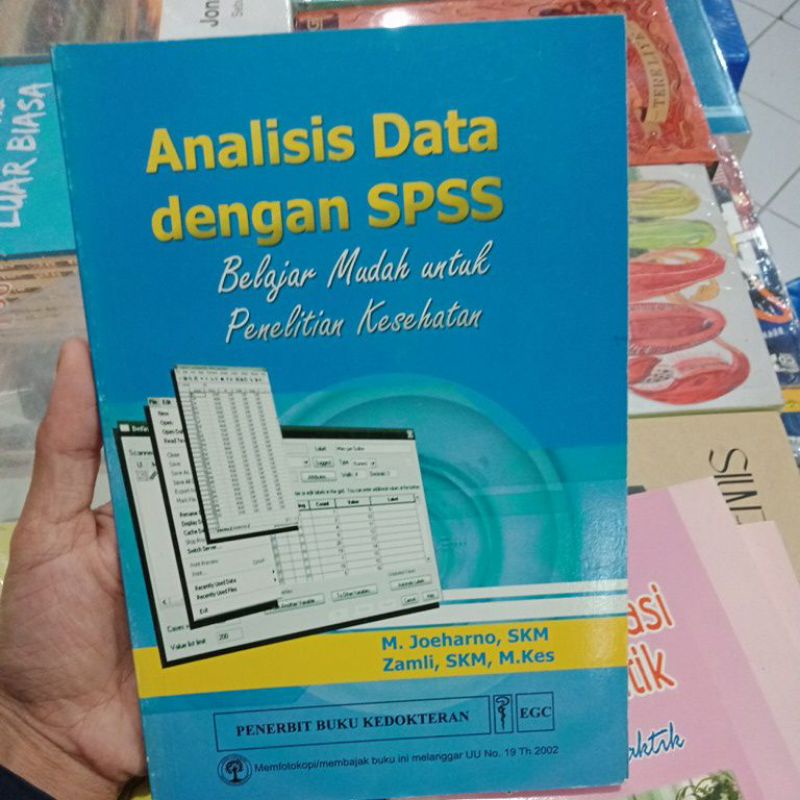 Jual Analisis Data Dengan SPSS Belajar Mudah Untuk Penelitian Kesehatan ...
