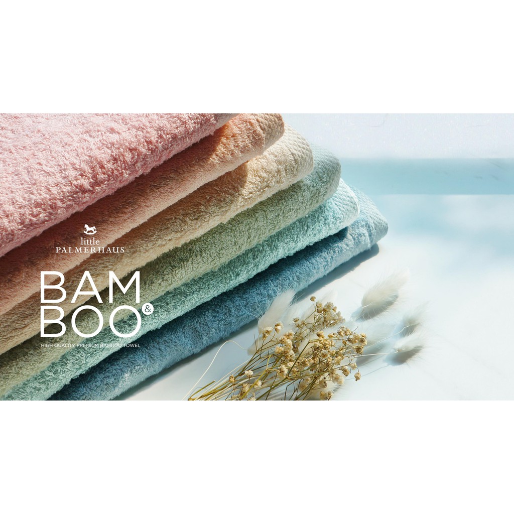 Jual Little Palmerhaus Mason Bam & Boo Bamboo Baby Towel 60x120cm ...