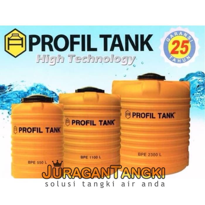 Jual Tangki air PROFIL TANK BPE 2300 liter - toren tandon air plastik ...