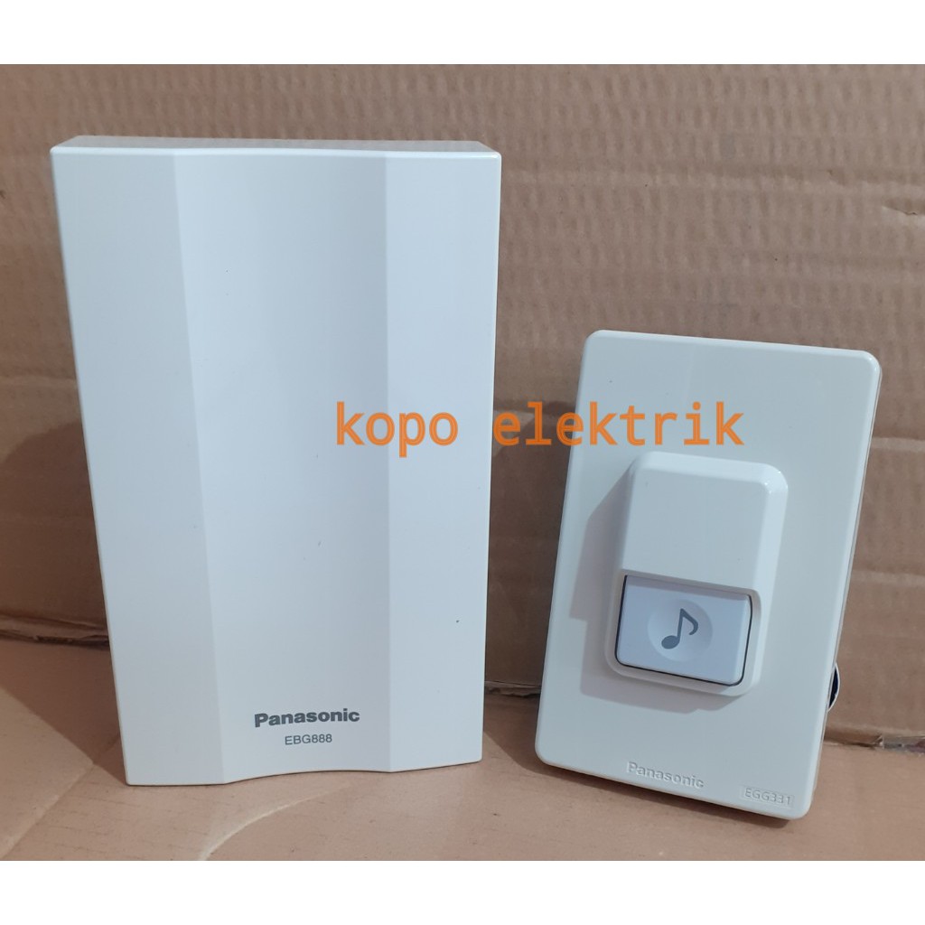 Jual Bell Panasonic + Tombol Waterproof | Shopee Indonesia