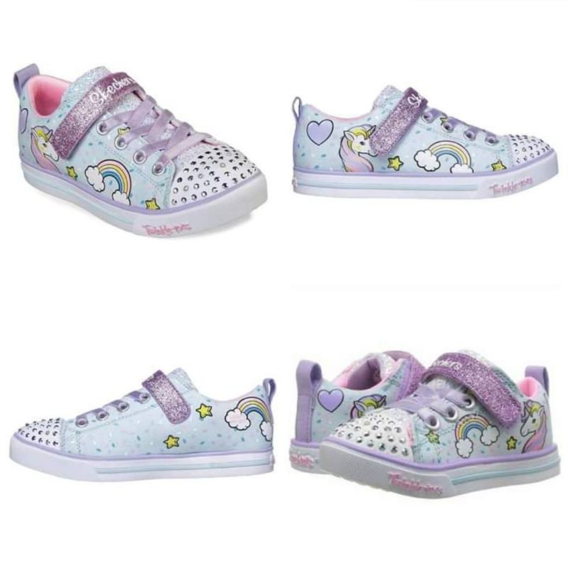 Jual SPARKLE LITE GIRLS PURPLE- SKECHERS ORIGINAL TWINKLE TOES PROMO ...