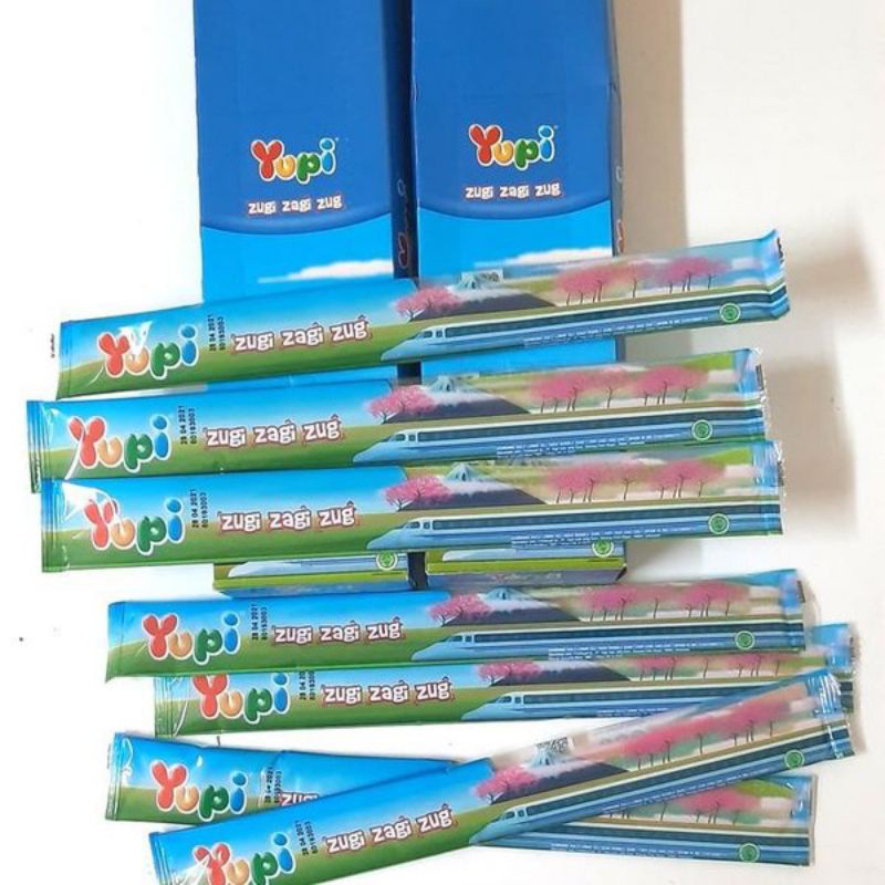 Jual Yupi Zugi Zagi Zug (12 pcs X 14 gram) | Shopee Indonesia