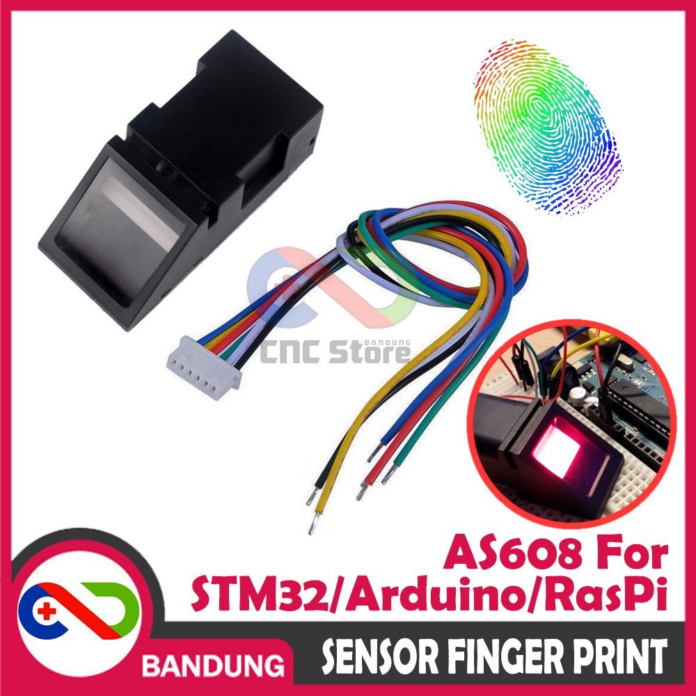 Jual FINGER PRINT SENSOR RECOGNITION MODULE AS608 SIDIK JARI SFM-V1.7 ...