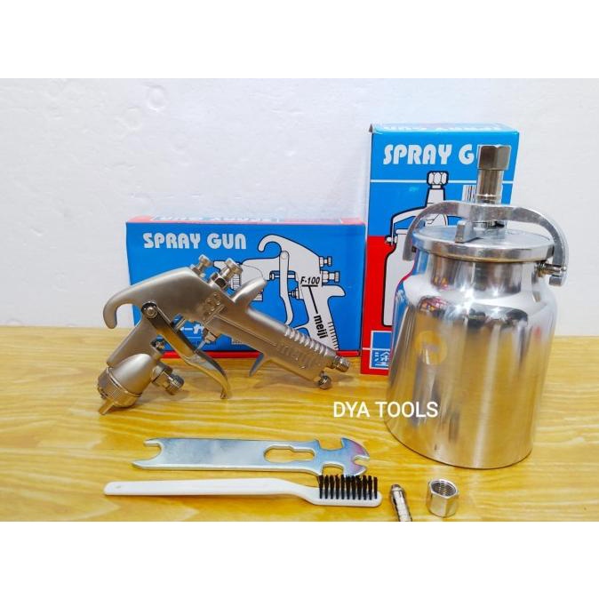 Jual Spray Gun F100 Tabung Bawah / Spray Gun F100 Taiwan /Spray Gun ...