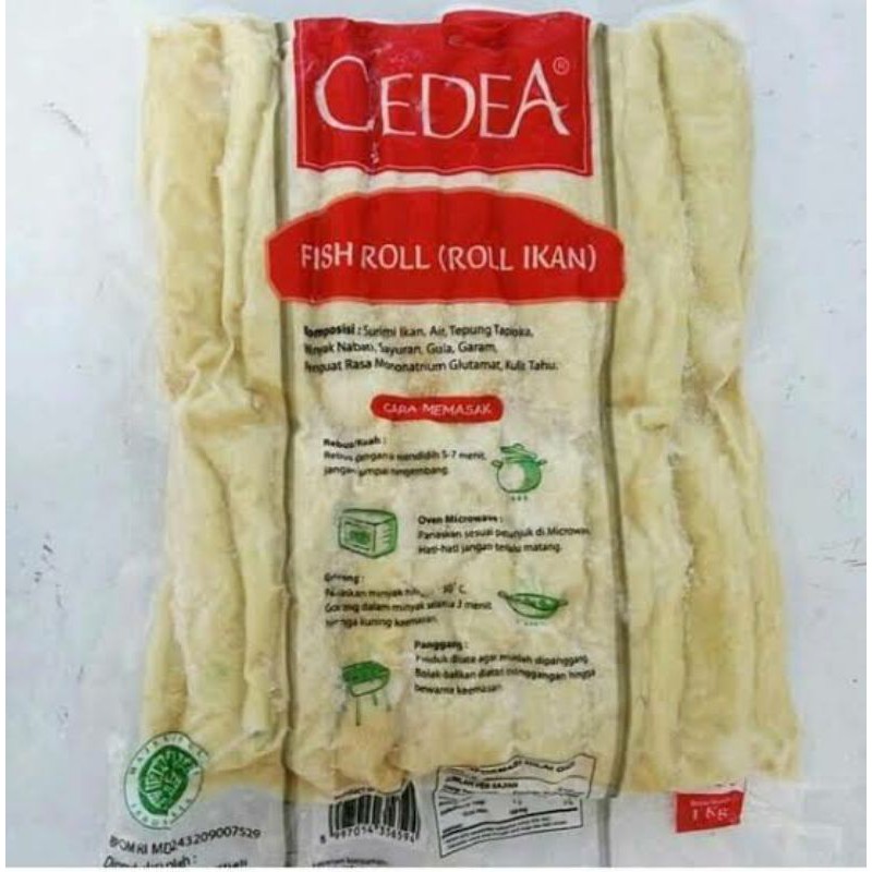 Jual Cedea Fish Roll 40s 1kg / row roll | Shopee Indonesia