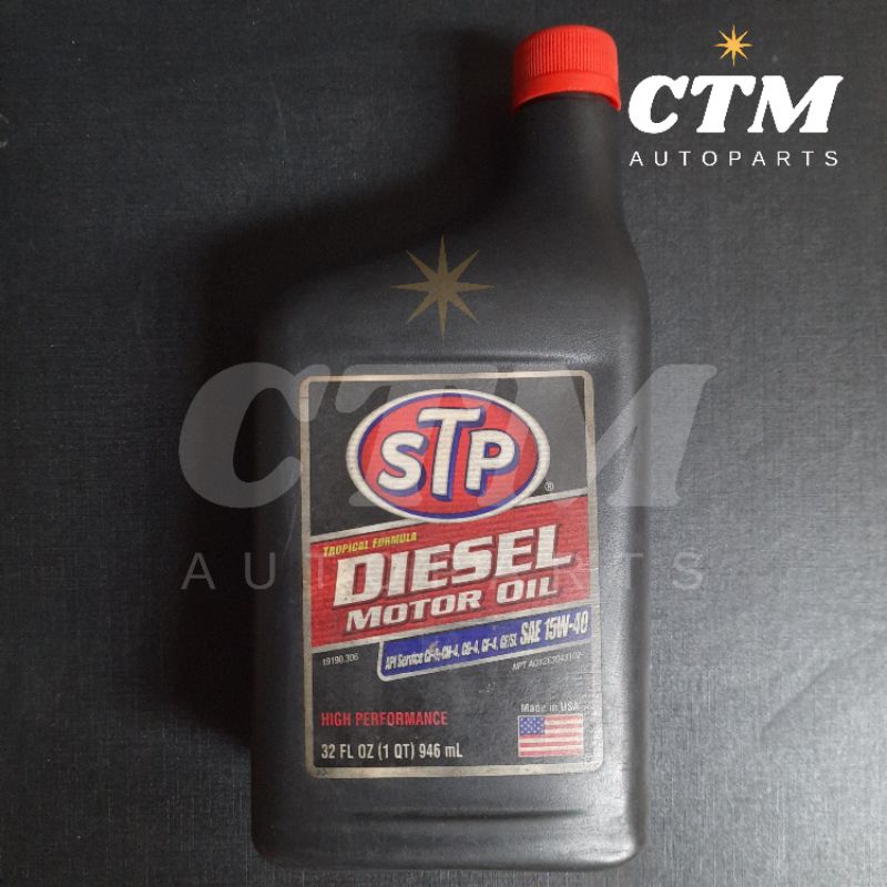 Jual STP Diesel Motor Oil SAE 15W-40 API CI-4, CH-4, CG-4, CF-4, CF/SL ...
