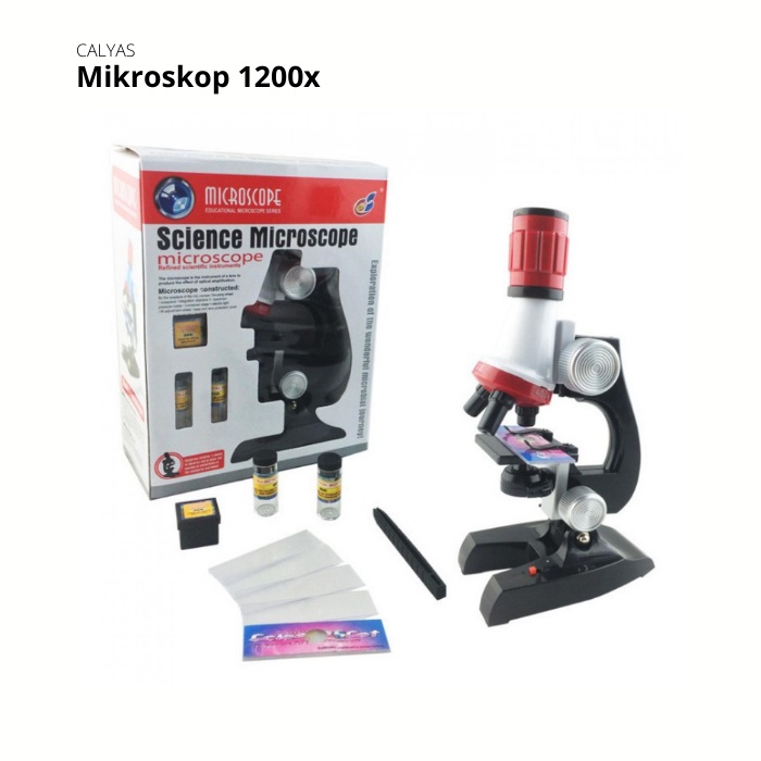 Jual Mikroskop Edukasi Science Microscope 1200x Magnification | Shopee ...