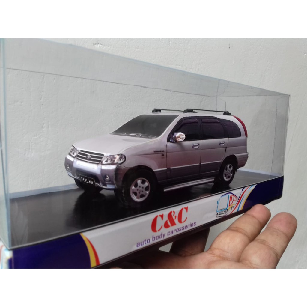 Jual MINIATUR MOBIL DAIHATSU TARUNA SILVER | Shopee Indonesia