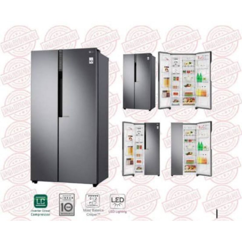 Jual KULKAS LG GC -B247KQDV SIDE BY SIDE | Shopee Indonesia