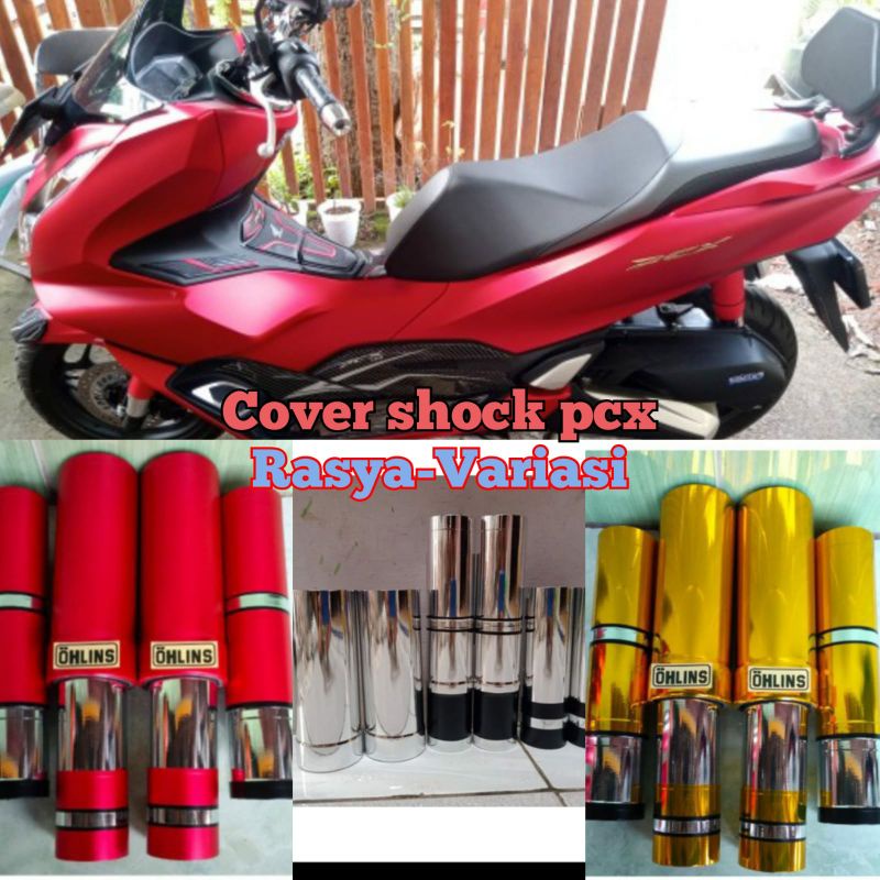Jual Cover Shock PCX 150/160 ABS/CBS Depan Belakang Model Terbaru ...