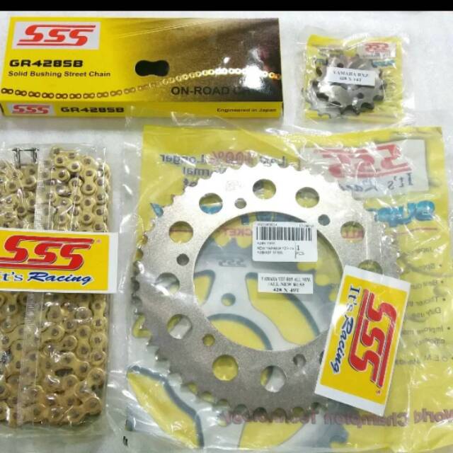 Jual Gir Vixion - Gear Set Sss Vixion CB Mega Pro Tiger Verza R15 R15 ...