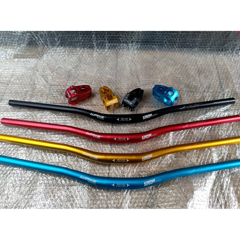 Jual Paket Stang Handlebar Wake 780 mm Dan Stem Wake Mtb Enduro ...