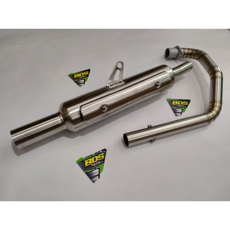 Jual Knalpot Model Standar Racing Kawasaki W175 Fullsystem Stainless ...