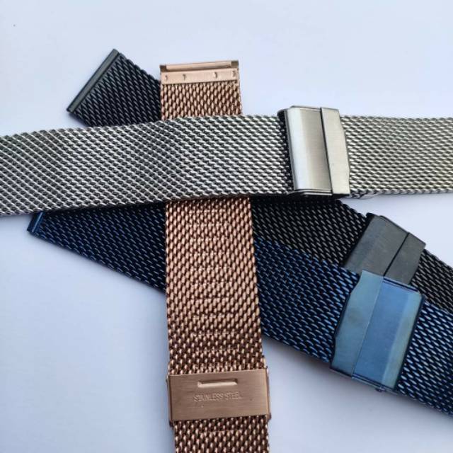 Jual Seiko Z22 Milanese Shark Mesh Premium For Seiko Tali jam Seiko ...