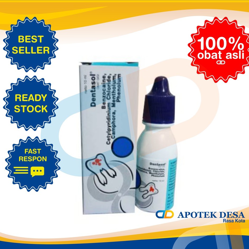 Jual DENTASOL DROP 10 ML | OBAT SAKIT GIGI | OBAT GUSI | OBAT SARIAWAN ...