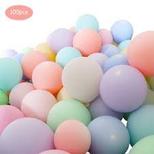 Jual 100pcs Balon Macaron Pastel Murah/ Balon Pastel 290gram (Warna Mix ...