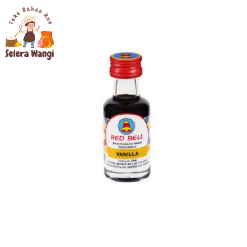 Jual RED BELL PERISA DAN PEWARNA VANILLA 30 ML | Shopee Indonesia