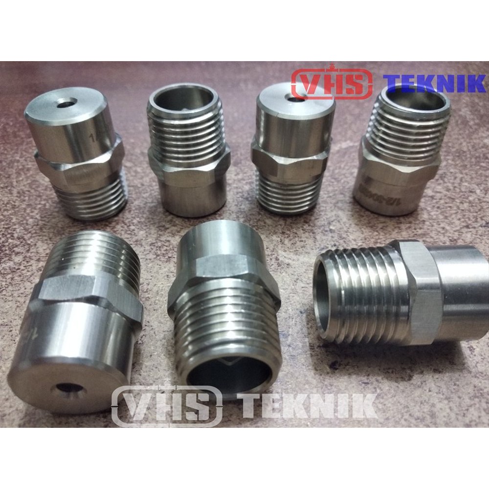 Jual SOLID CONE SPRAY NOZZLE O.5 INCH FULL CONE SPRAY NOZLE SS304 ...