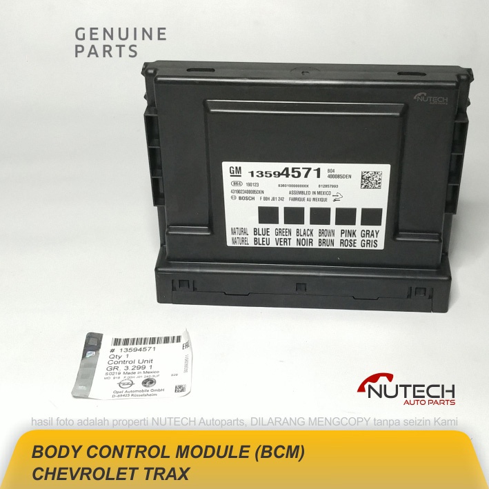 Jual BCM Body Control Module Chevrolet TRAX - Brand NEW Original GM ...