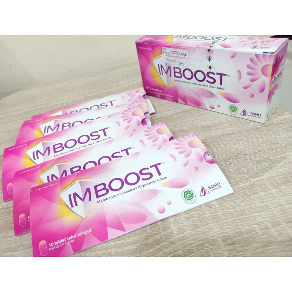 Jual IMBOOST TAB DAN FORCE TAB - SUPLEMEN UNTUK DAYA TAHAN TUBUH ...