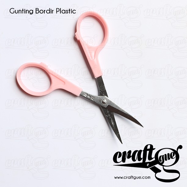 Jual Gunting Bordir Plastic PINK (Ujung Bengkok Melengkung) | Shopee ...