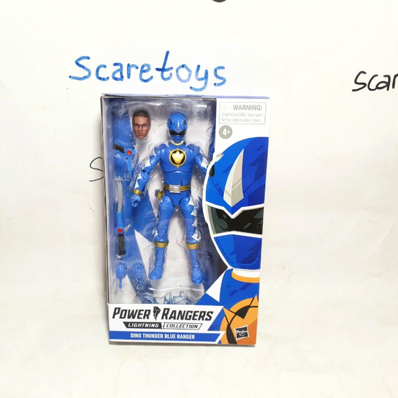 Jual Hasbro Lightning Collection Power Rangers Dino Thunder Blue Ranger | Shopee Indonesia