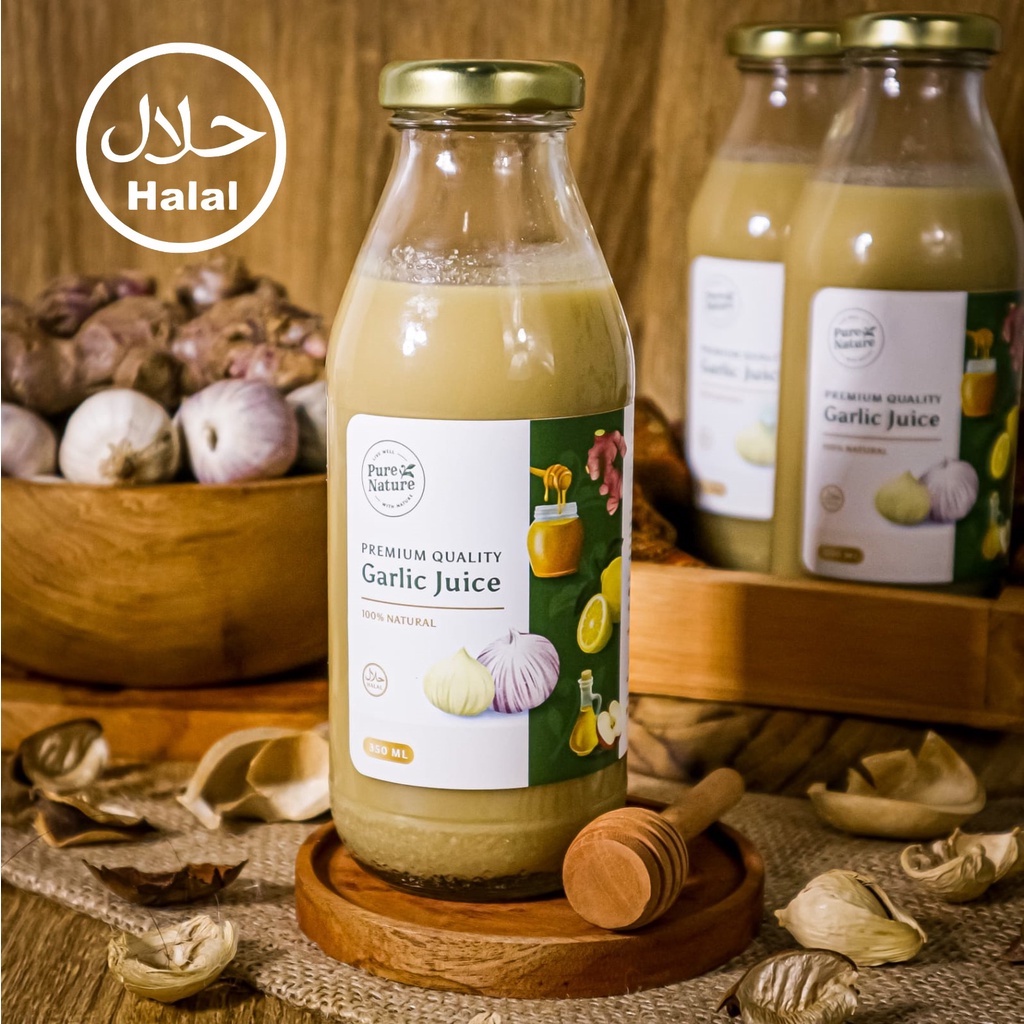 Jual PureNature Garlic Juice | Jus Bawang Putih Tunggal, Jahe Merah ...