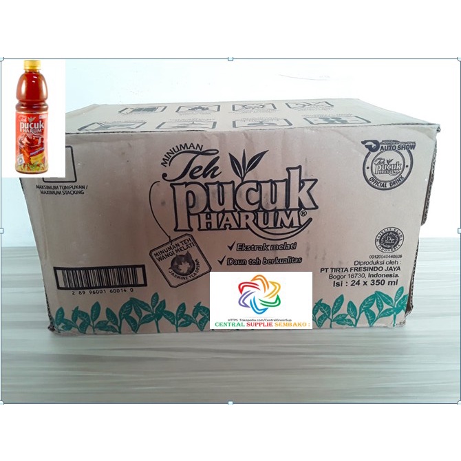 Jual TEH-DAUN- TEH PUCUK HARUM 350ML / 24 BOTOL / 1 KARTON -DAUN-TEH ...