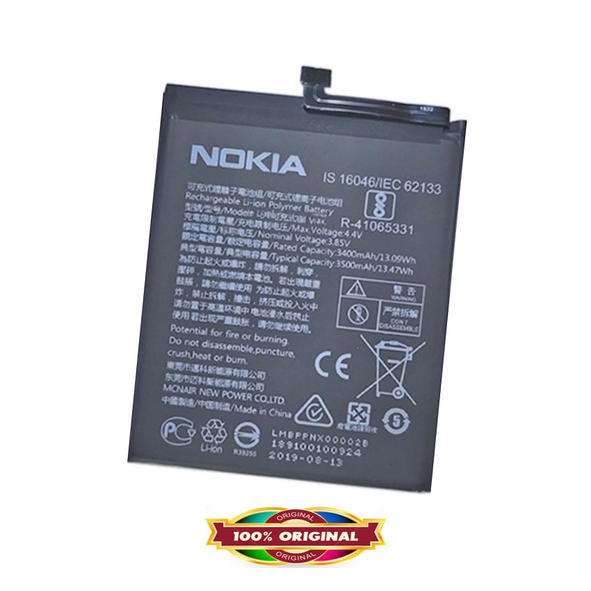 Jual Original Battery for Nokia 8.1 - Nokia X7 2018 - 3500mAh - Garansi ...