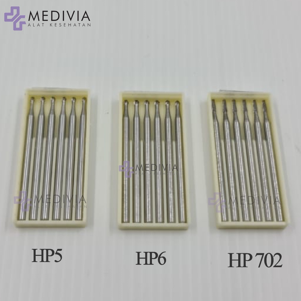 Jual BUR TULANG CARBIDE TUNGSTEN ROUND FISSURE BUR GIGI ODONTEK SS ...