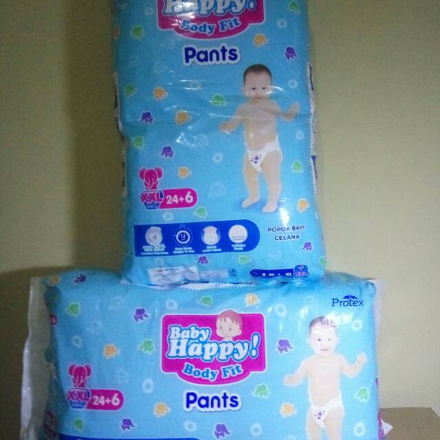 Jual Baby Happy Pants M 34+6/L30+6/XL26+6/XXL24+6 /Pampers celana M34+6/ L30+6/ XL26+6/ XXL24+6 ...