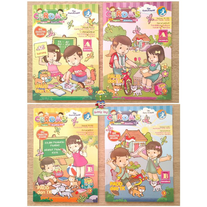 Jual Buku Kegiatan Dan Kreatifitas Anak PAUD TK Seri Character Building ...