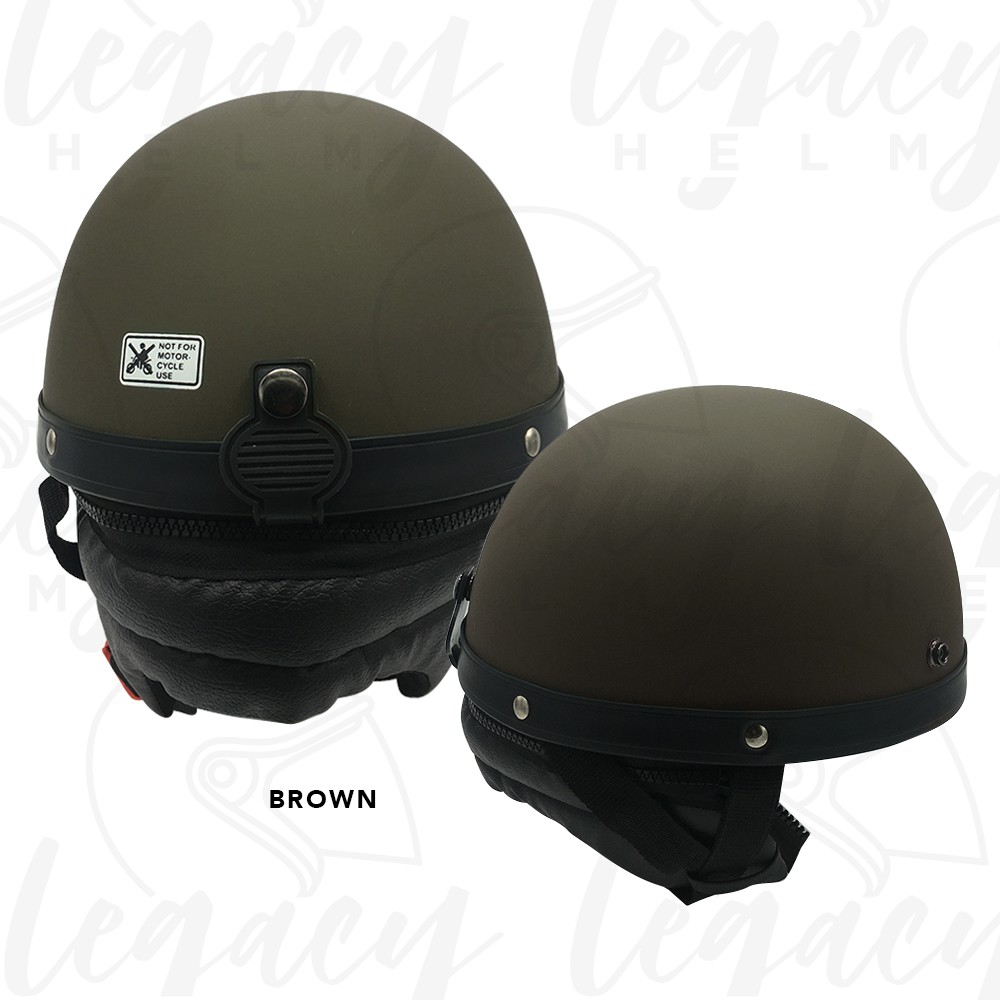 Jual Legacy Helm - Helm Chips Bogo Setengah Dewasa Solid | Shopee Indonesia