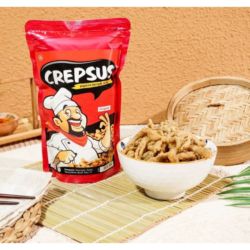 Jual STOK BARU Crepsus keripik Usus 90gram | Shopee Indonesia