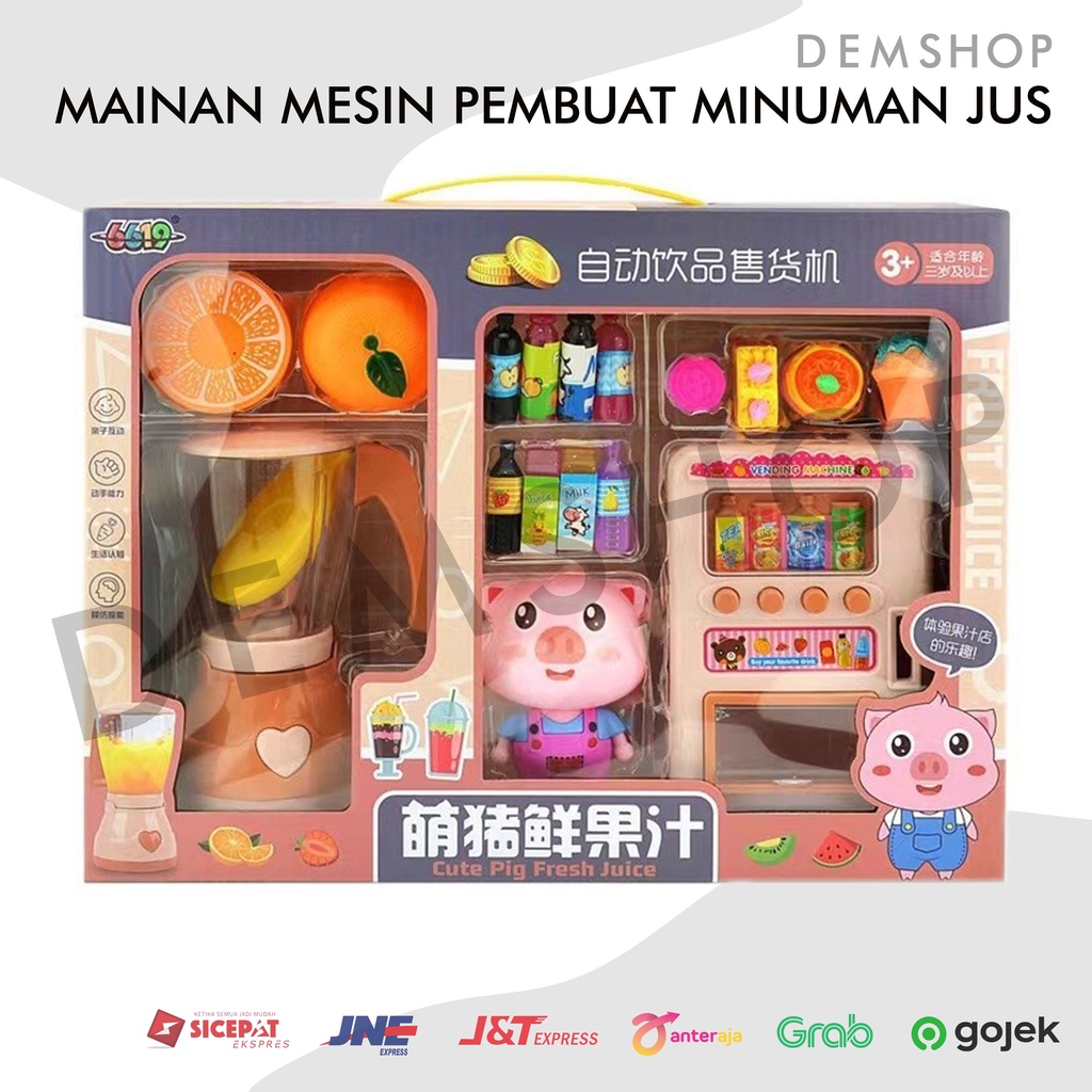 Jual Mainan Anak Mesin Penjual Minuman dan Jus / Vending Machine and ...
