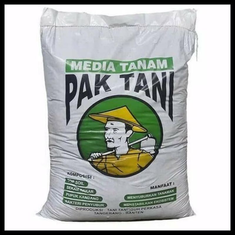 Jual Pupuk organik (PAK TANI 15Kg) media tanam pak tani kemasan besar ...