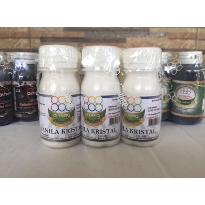 Jual Vanilli / Vanilla Kristal Ex. Olympiq 60 Gram | Shopee Indonesia
