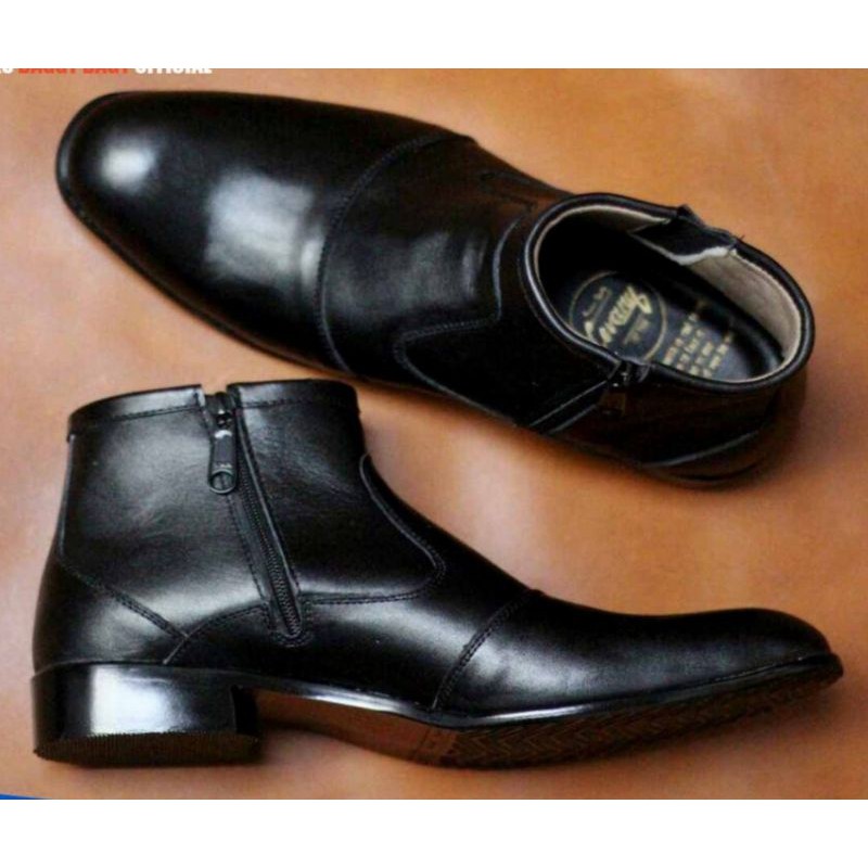 Jual TERLARIS SEPATU PENTOPEL TINGGI BOOT SLETING KULIT ASLI ORIGINAL ...
