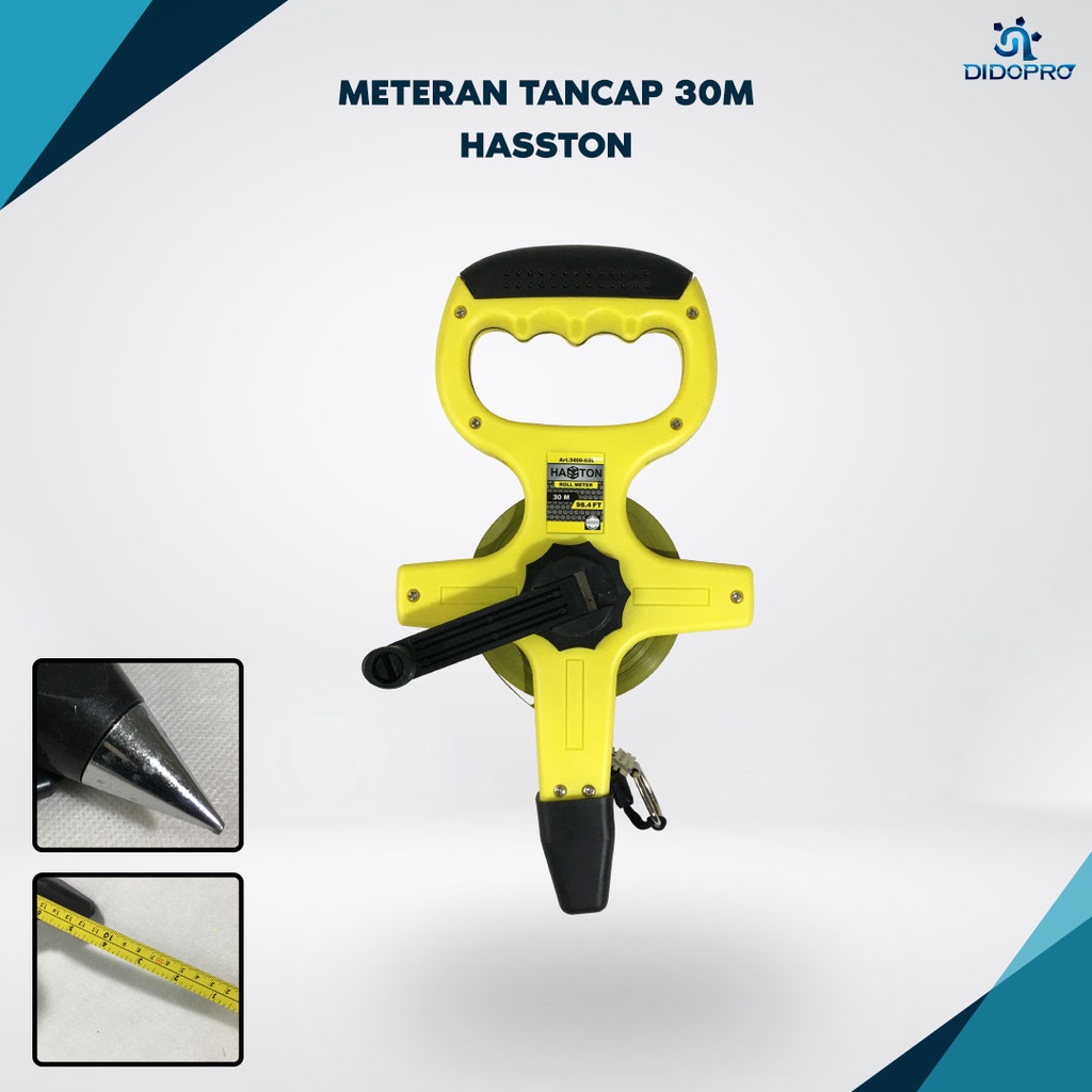 Jual Meteran Roll Baja 30m Meteran 30 Meter Meteran Tancap Gulung Roll ...