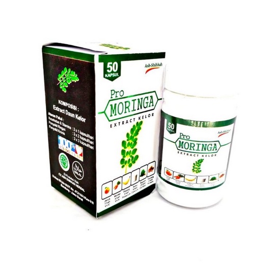 Jual Pro Moringa Ash-Shihah Kapsul Ekstrak Daun Kelor | Shopee Indonesia
