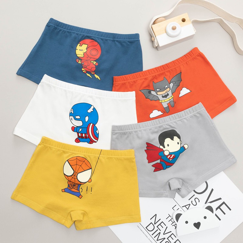 Jual CDBH CELANA DALAM ANAK BOXER ANAK SUPERHERO SPIDERMAN BATMAN ...