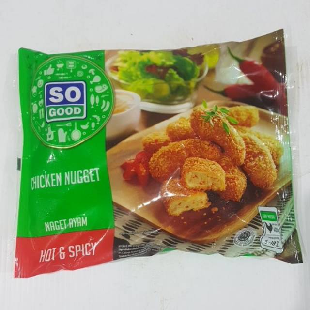 Jual SOGOOD chicken nugget hot spicy 400gr | Shopee Indonesia