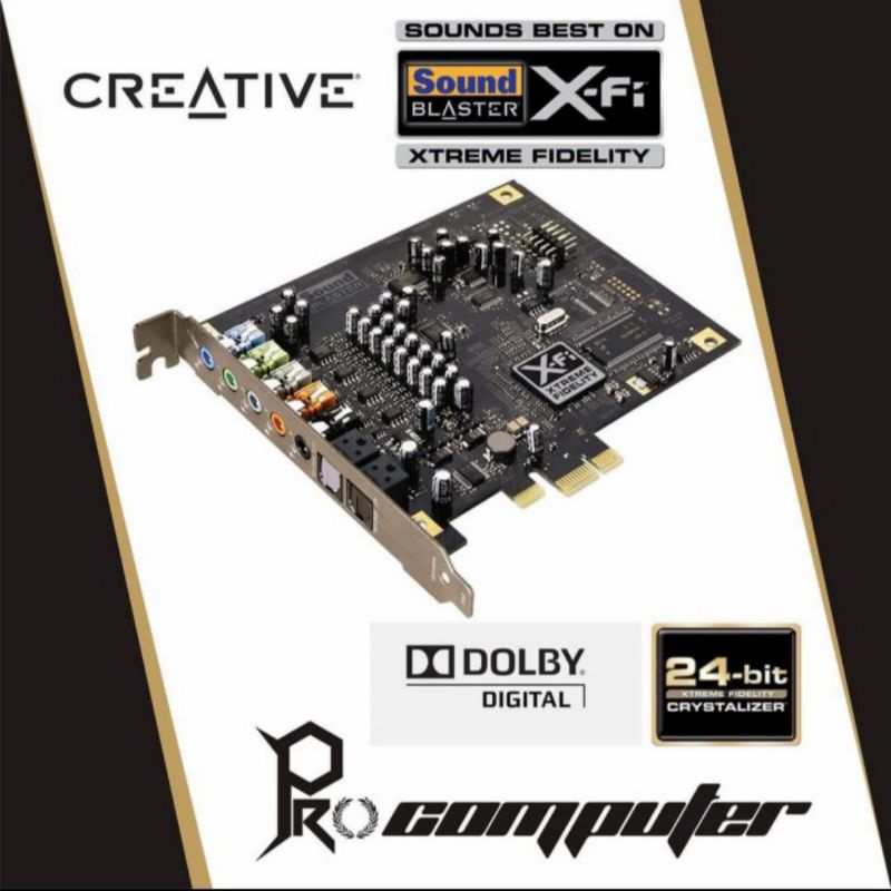 Jual Soundcard SoundBlaster Sound Blaster Sb0880 Titanium Fatality ...