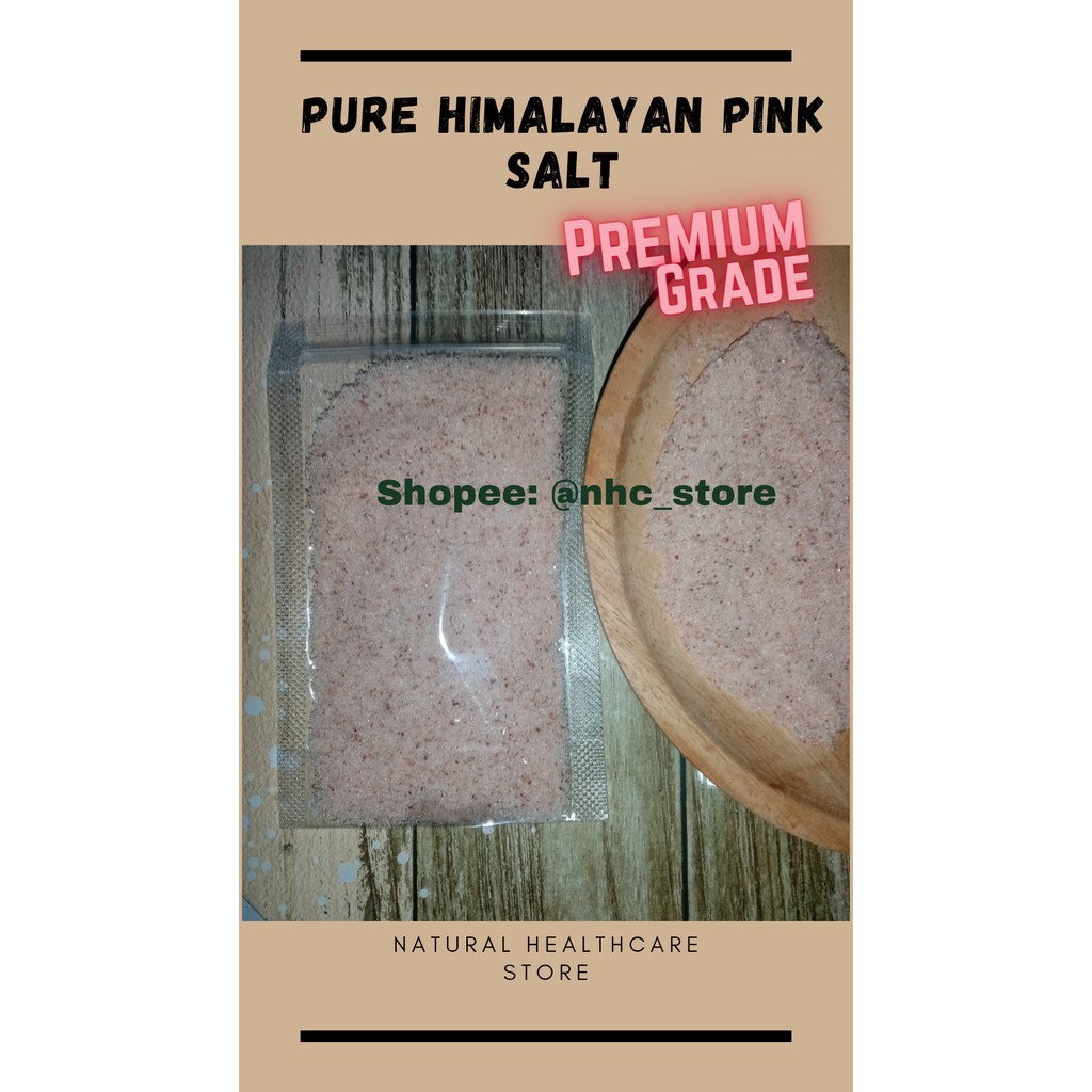 Jual Pure Himalayan Pink Salt Premium Grade / Pink Salt Murni ...