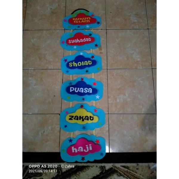 Jual MAINAN ANAK EDUKASI RUKUN ISLAM DAN RUKUN IMAN | Shopee Indonesia