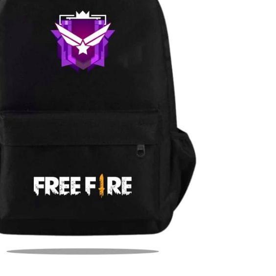 Jual Tas ff Tas Sekolah Anak Laki Laki Free Fire Tas Ransel FF Logo ...