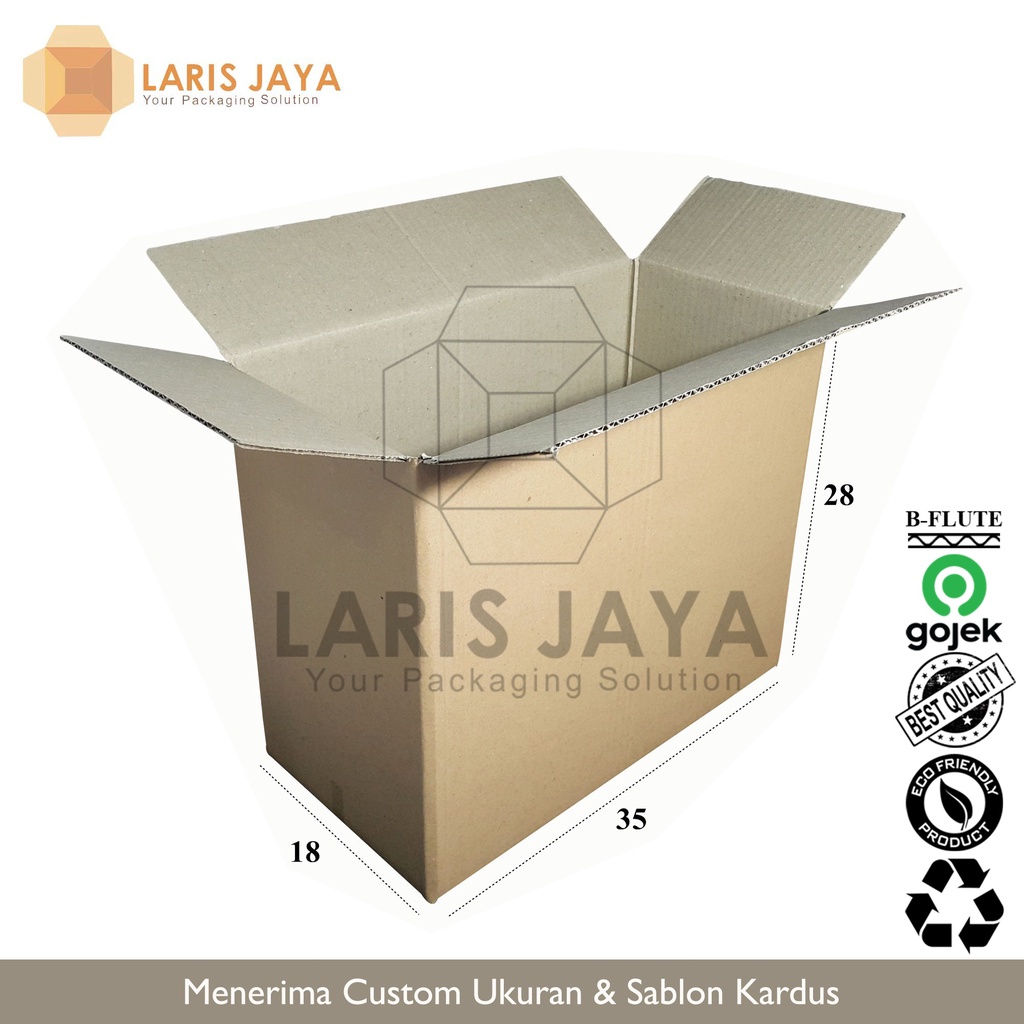 Jual Kardus / Box / Karton / Kotak Packing Besar Pindahan Jumbo - 35 x ...