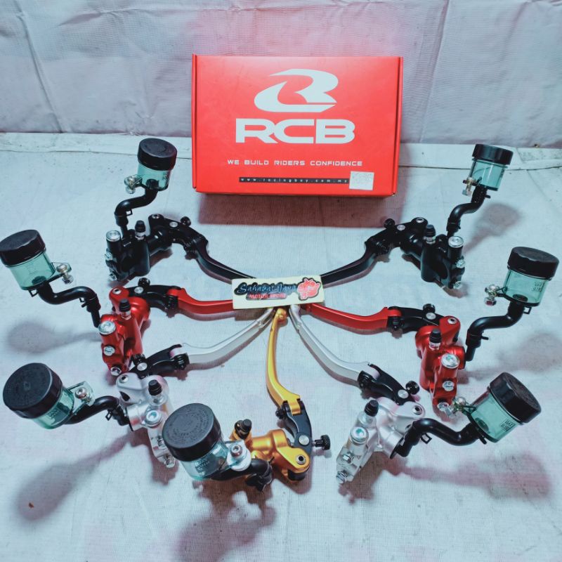 Jual Master Rem RCB Kanan Kiri RCB Radial S1 FORGED 14MM + Switch REM ...